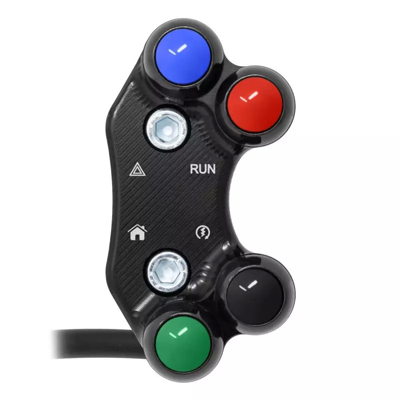 JetPrime Right Street Handlebar Switch for Triumph Street Triple 765 RS ...